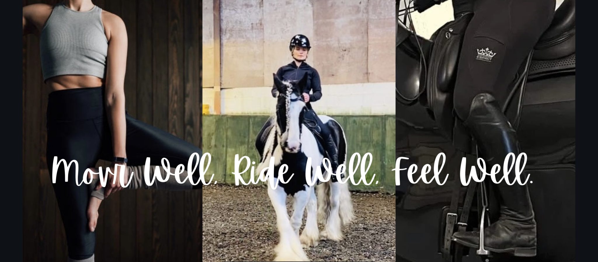 Exercise videos for the Crooked Rider, Tipping Forwards, Rounded Shoulders, Swinging Legs, Heels ...